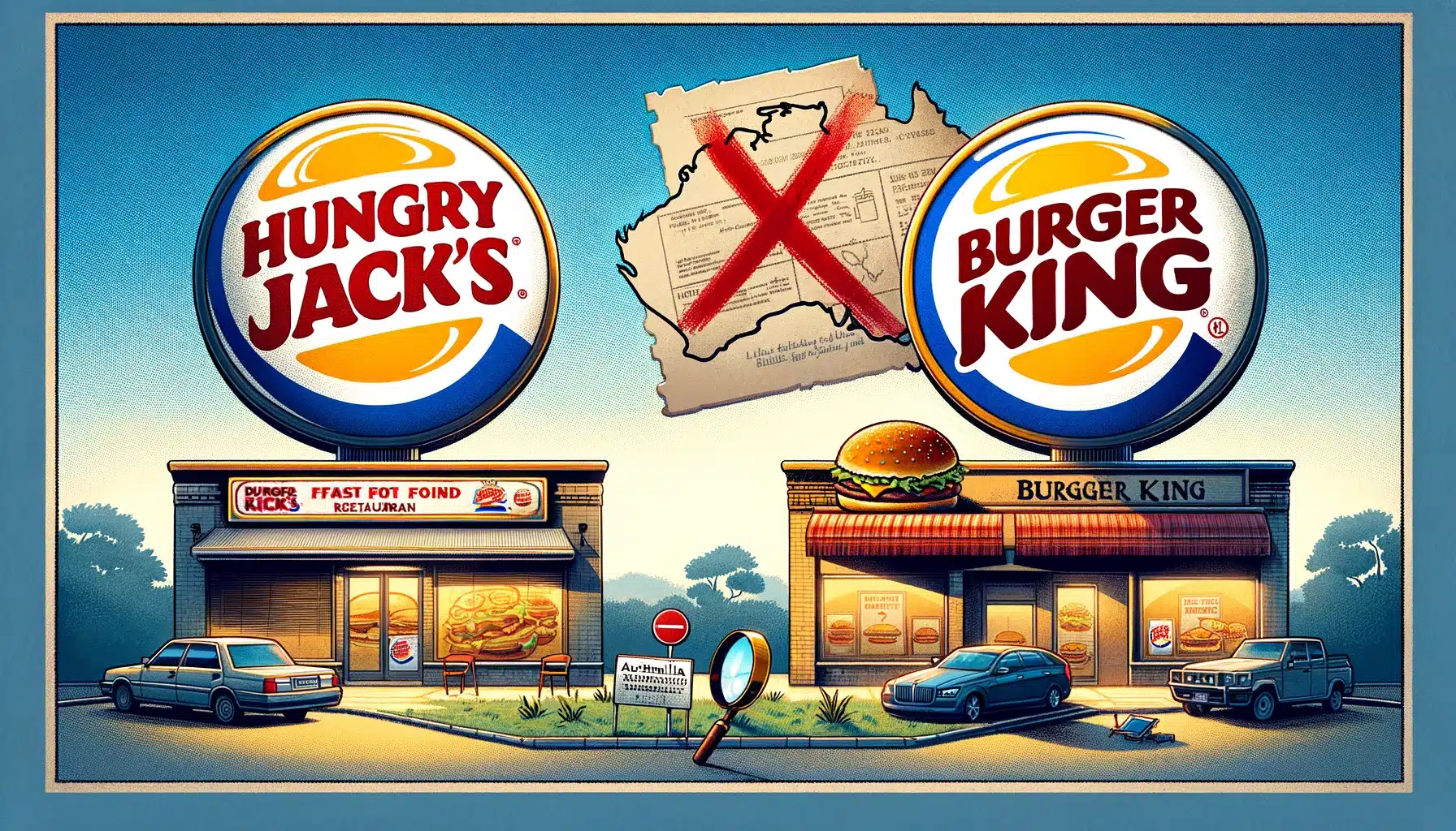 Burger King y Hungry Jack's: una historia de marcas